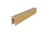 NewTechWood aluminium co-extrusie frameset t.b.v scherm i.c.m ...